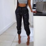 Dasha Leather Pants - Caviar and Jeans