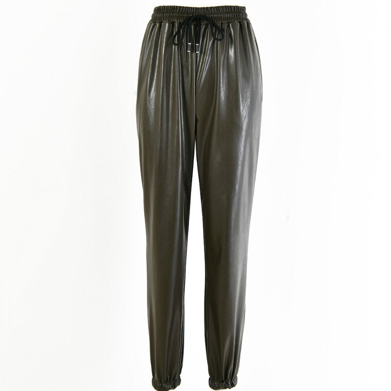 Dasha Leather Pants - Caviar and Jeans